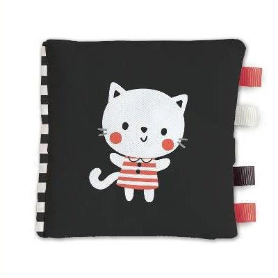 Yoyo Books - Baby's Soft Black and White Book - Little Cat – Bronwyn's Baby